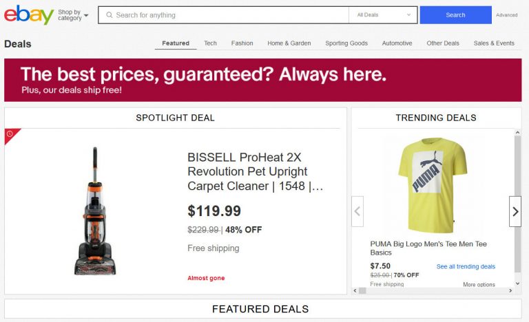 Best eBay Coupon Codes & Great Deals Tailored For You