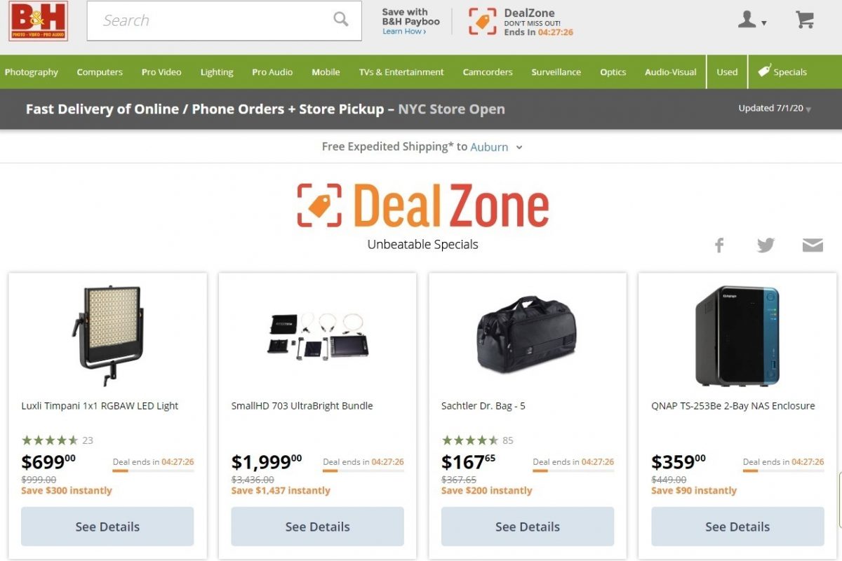 Top B&H Promo Codes & Coupons