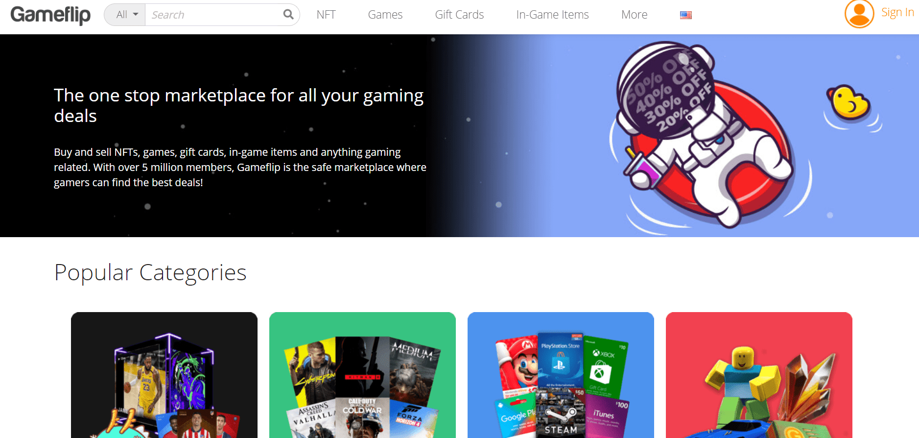 Top Gameflip Discount Code & Coupons
